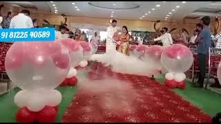 Balloon Blast Entry | Bride Groom Entry | 81225 40589 India - New ...